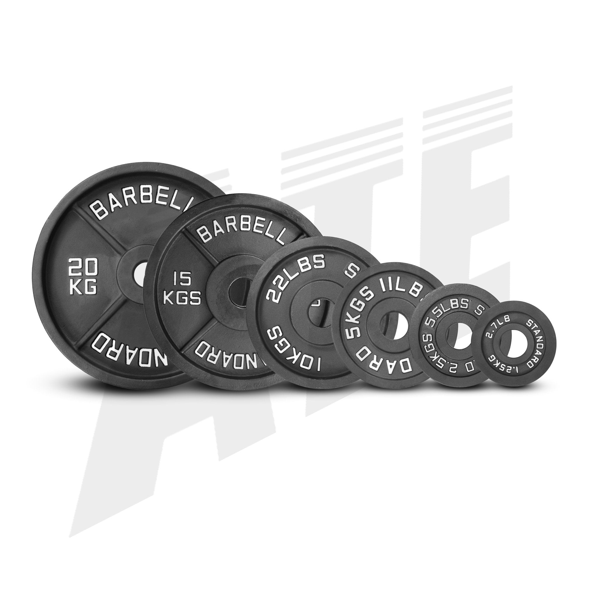 Olympic Cast Iron Weight Plates | Durable Plates for Strength Training ...
