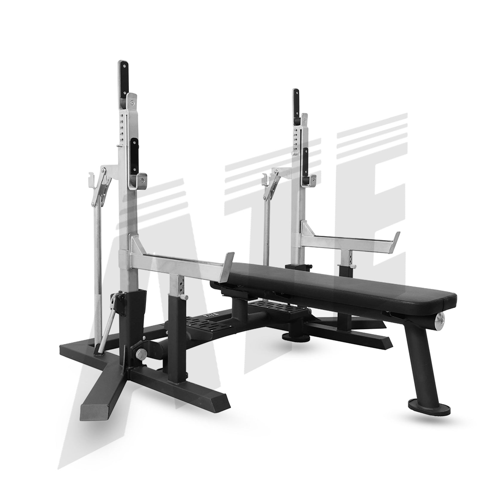 ATE X1 Powerlifting Combo Rack – 3×3" Steel Powerlifting Combo Rack ...